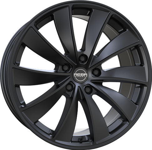 Köp aluminiumfälgen Mega Wheels Pyxis Mat black online - Däck365